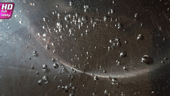 Bubbles Of Steam In A Boiling Pot, Stock Footage | VideoHive