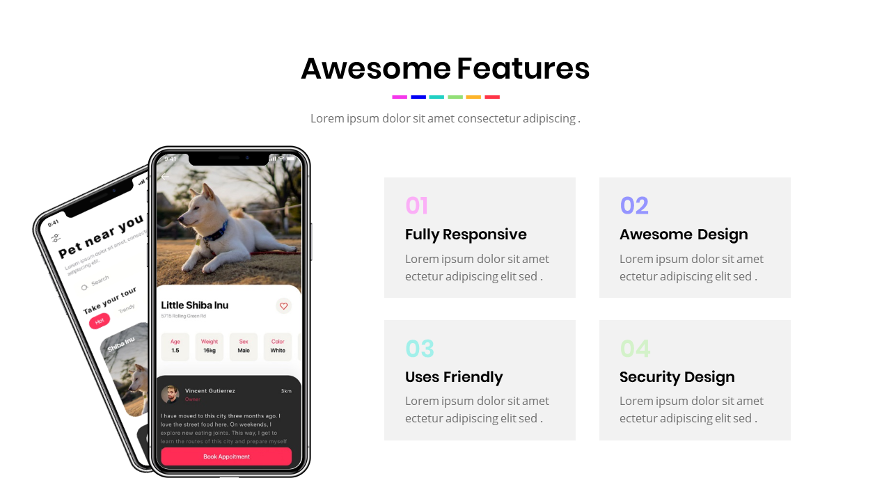 Mobile App Google Slides Template 2020, Presentation Templates ...