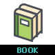 Book Color Icon, Icons | GraphicRiver