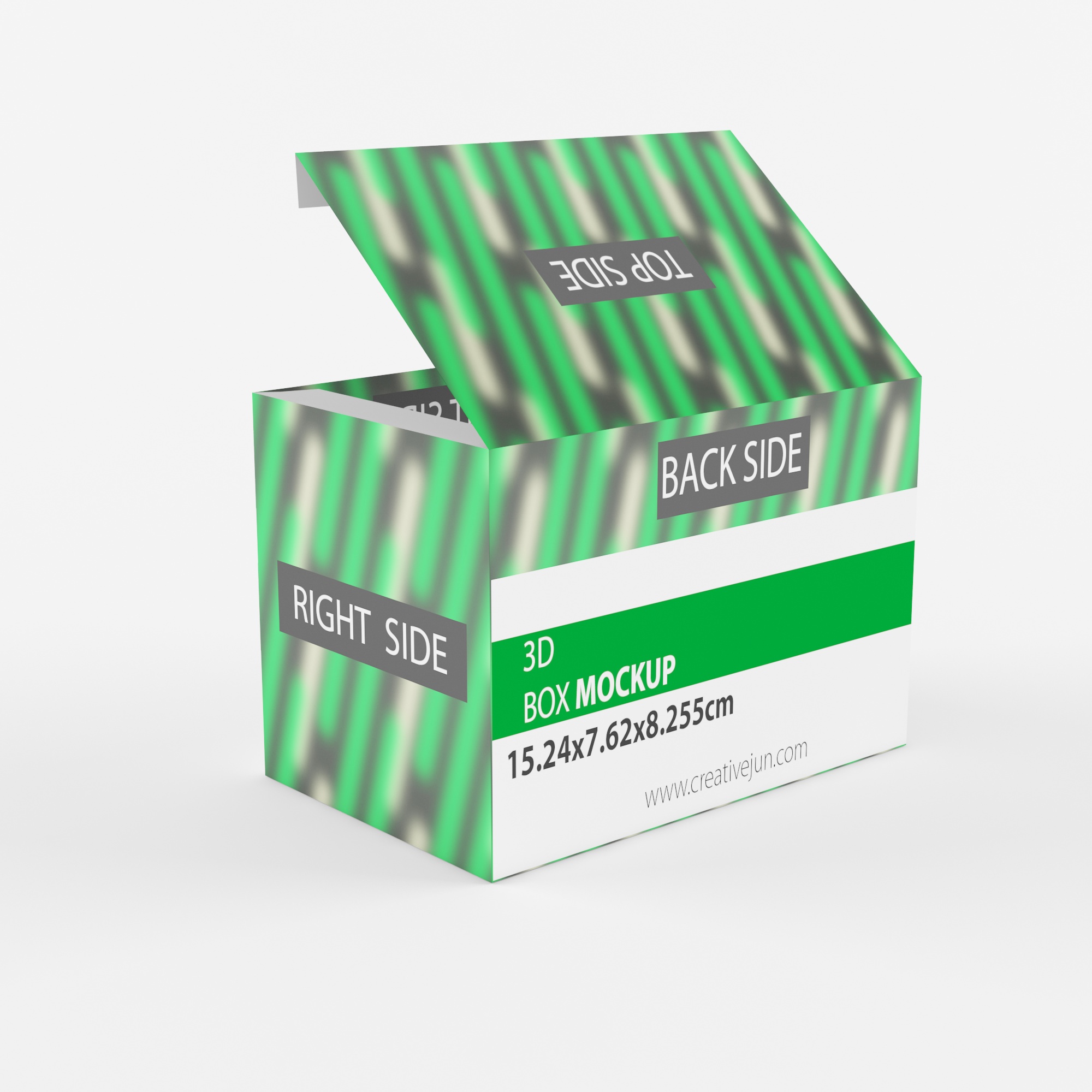 33_Low Poly Product box by creativejun | 3DOcean