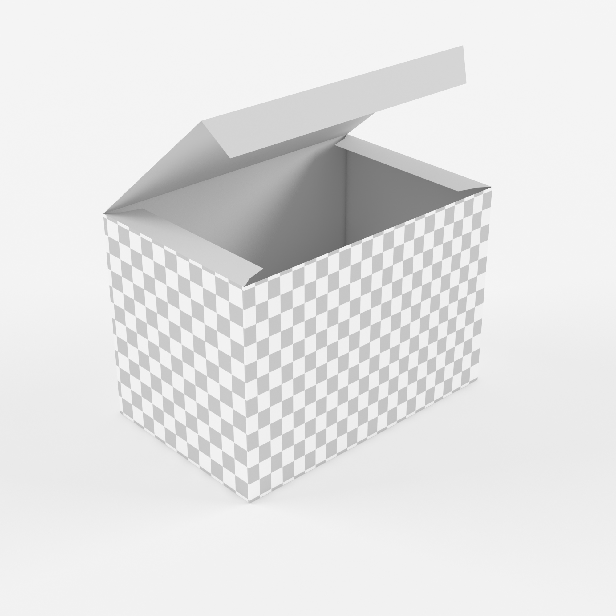 33_Low Poly Product box by creativejun | 3DOcean