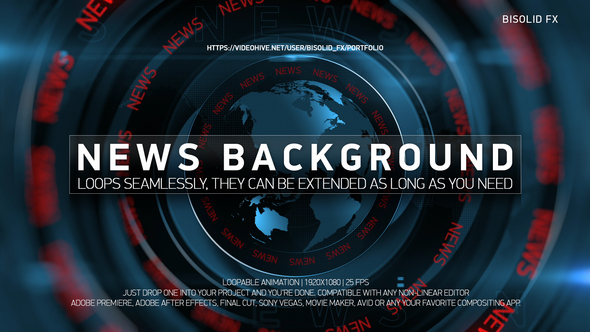 News Background, Motion Graphics | VideoHive