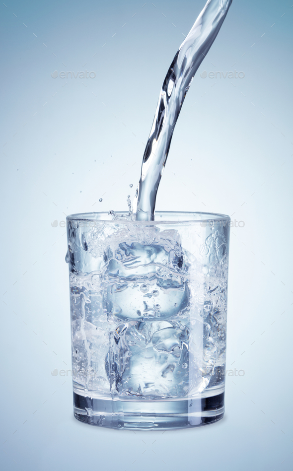 Pouring clean water Stock Photo by Pineapple_Studio | PhotoDune