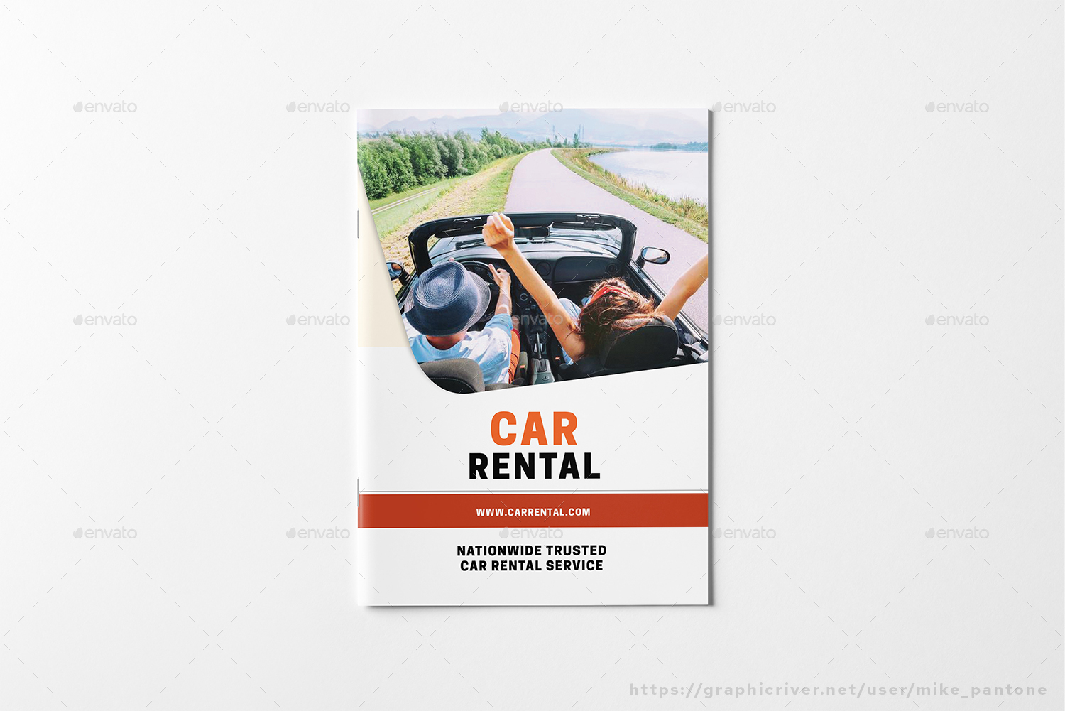 Car Rental Service Information Booklet, Print Templates | GraphicRiver