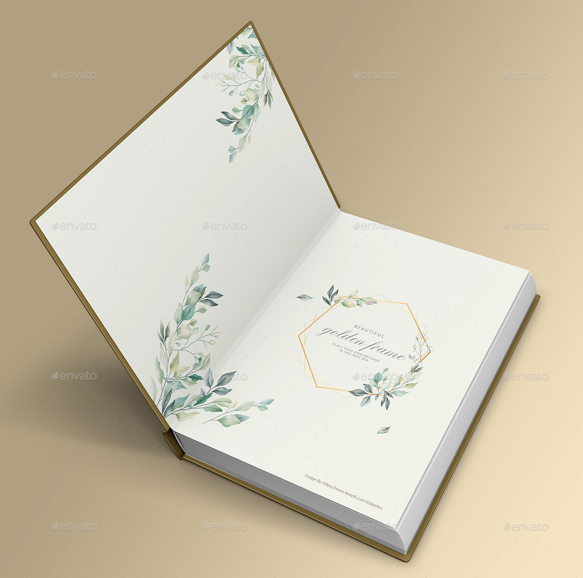 A4 Book Mockup, Graphics | GraphicRiver