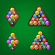 Different Types American Pool Ball Racks Vector, Vectors | GraphicRiver