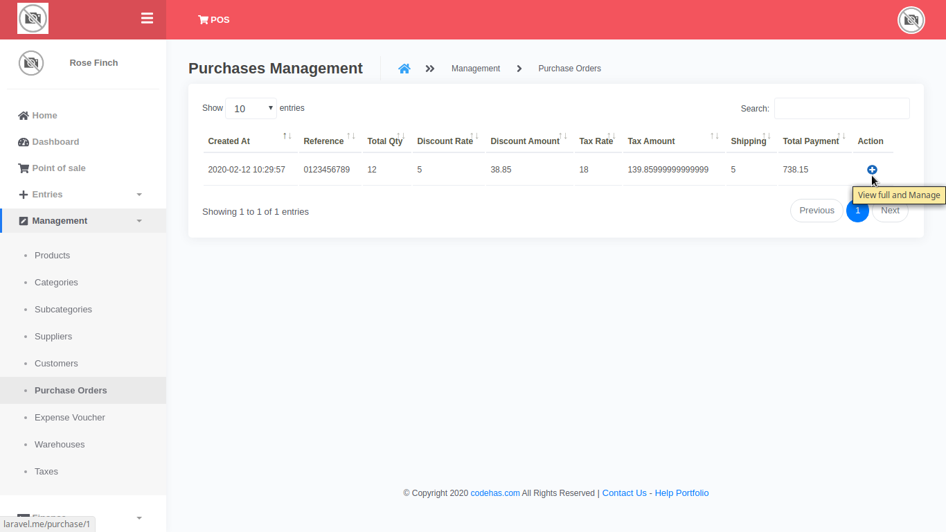 Small Business Point Of Sale - Next POS by Rose-Finch | CodeCanyon