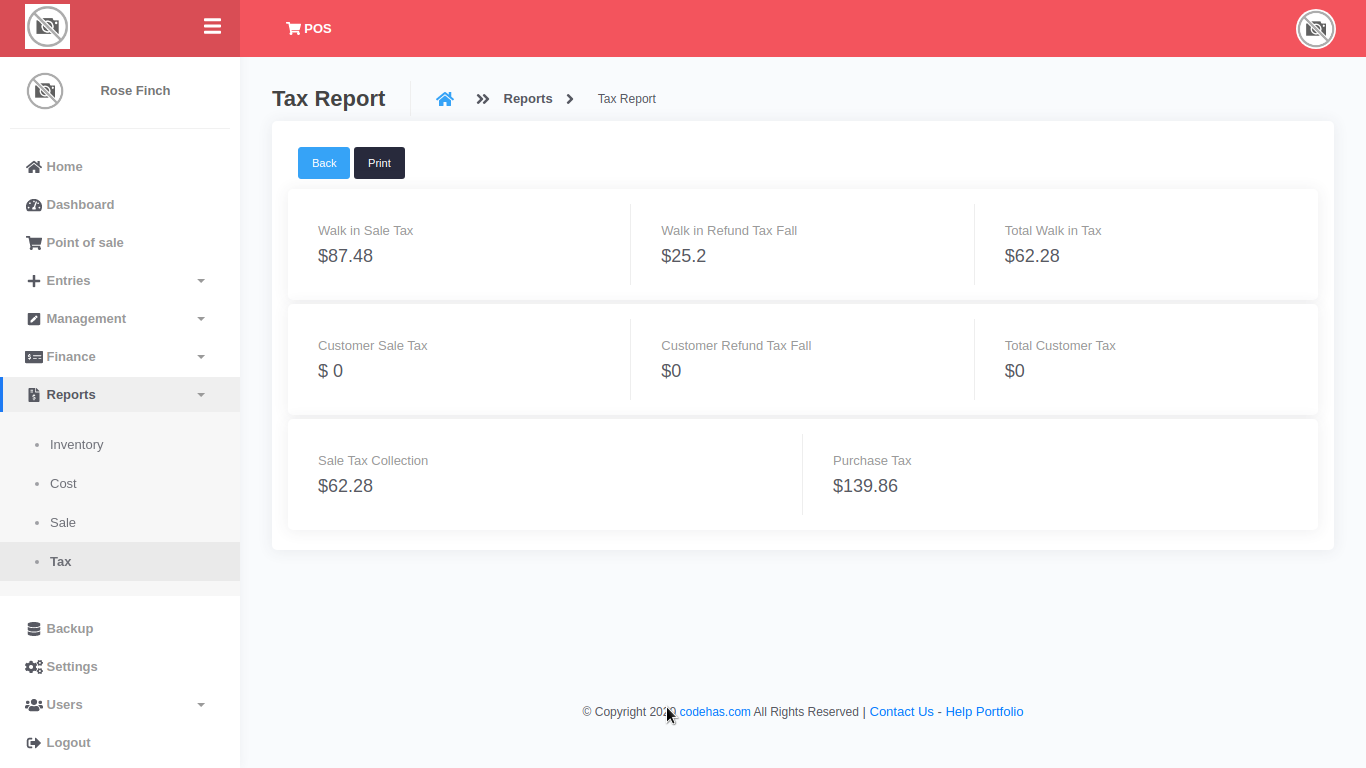 Small Business Point Of Sale - Next POS by Rose-Finch | CodeCanyon