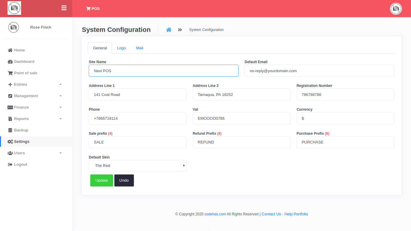 Small Business Point Of Sale - Next POS by Rose-Finch | CodeCanyon