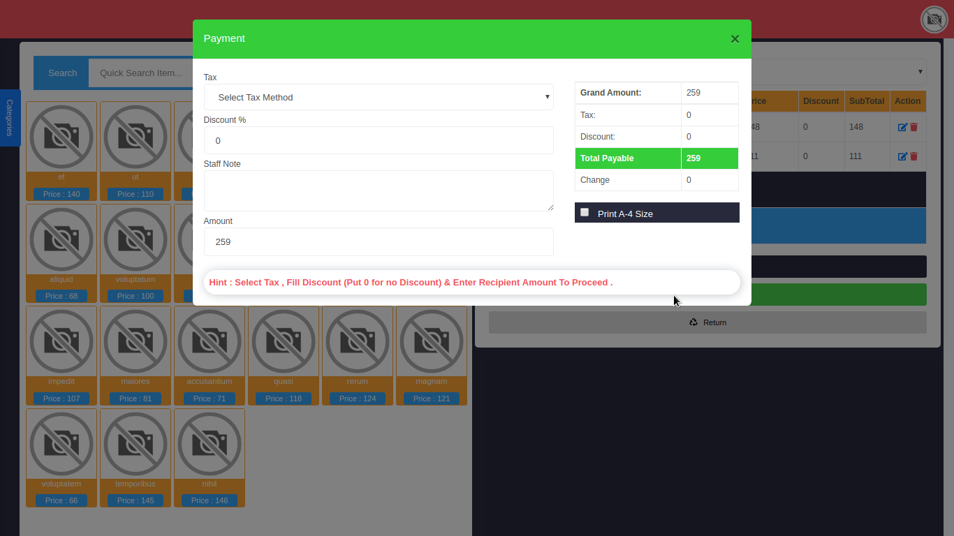 Small Business Point Of Sale - Next POS by Rose-Finch | CodeCanyon