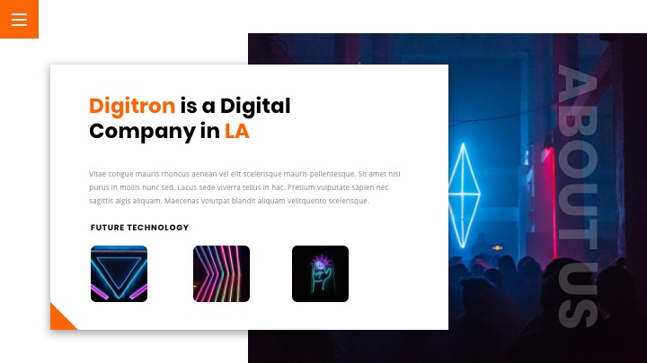 Digitron – Creative Digital Technology Google Slides Template ...