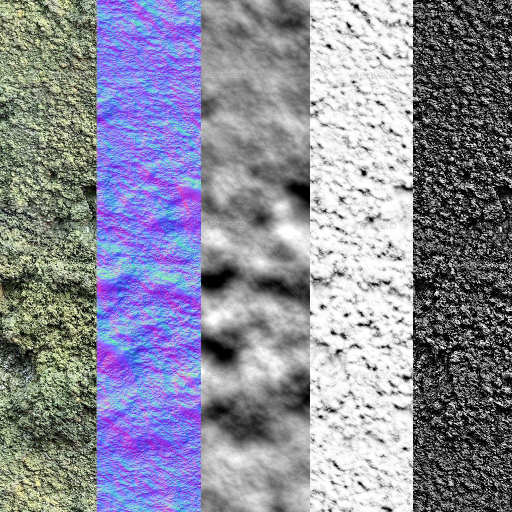 Mould and Moss Seamless Texture by Lucky_Fingers | 3DOcean