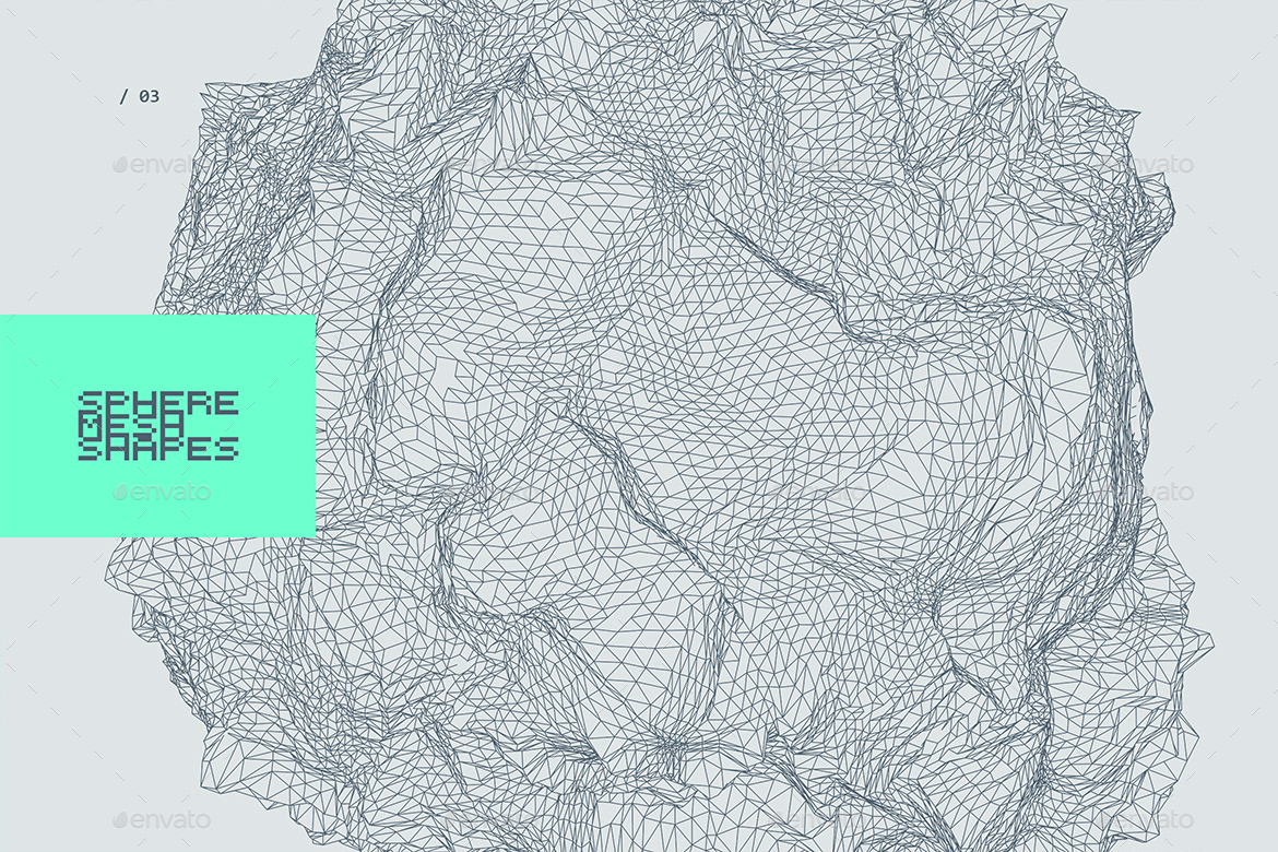 Sphere Mesh Shapes, Graphics | GraphicRiver