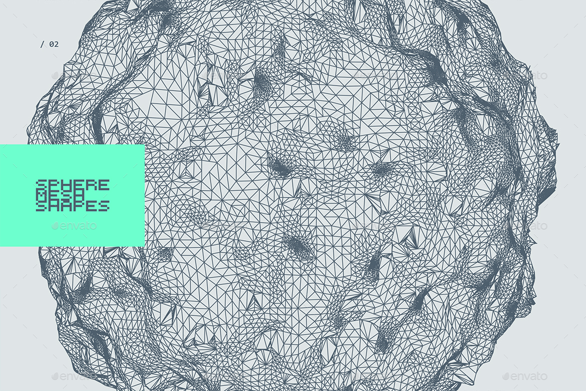 Sphere Mesh Shapes, Graphics | GraphicRiver