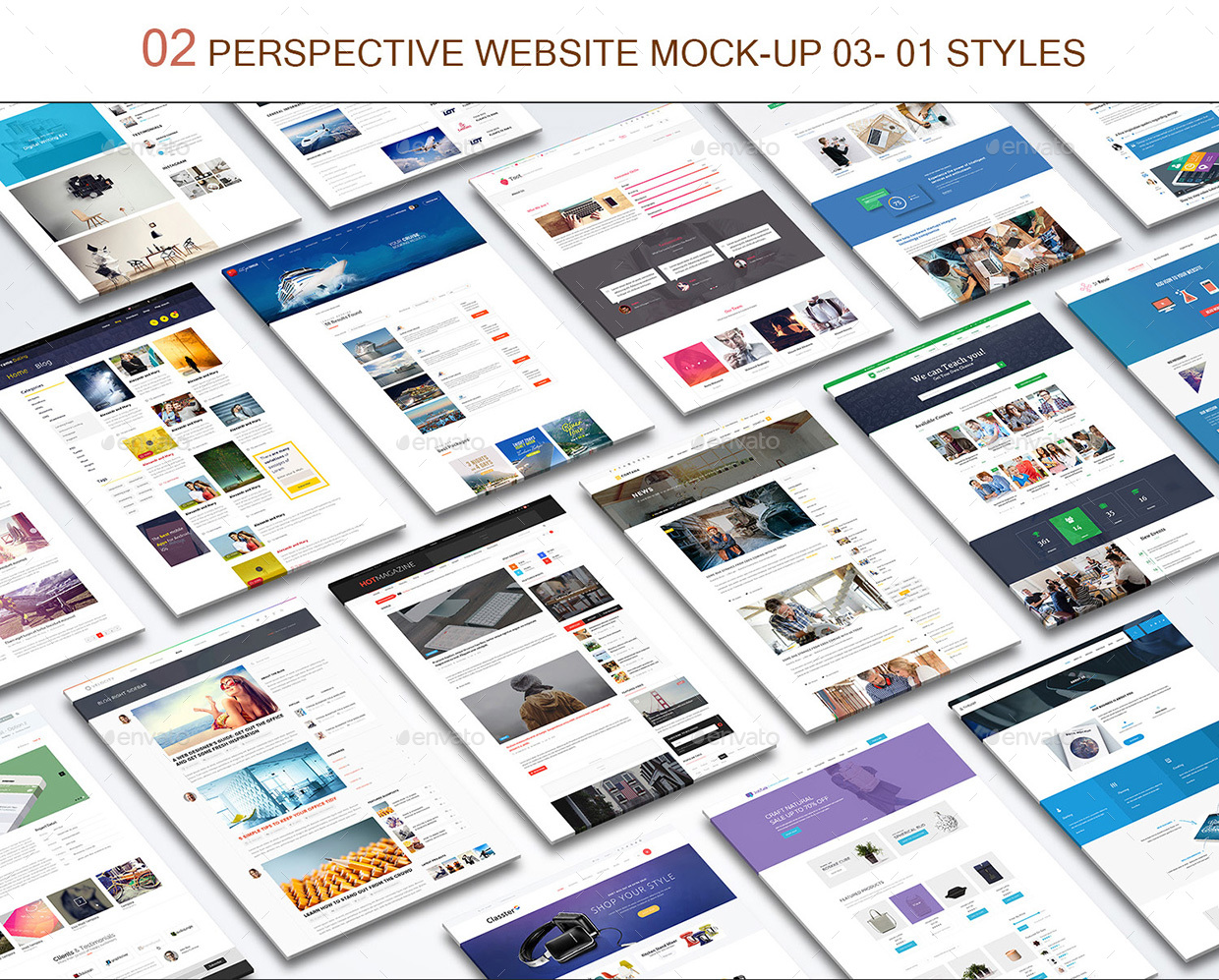 Website Mock-Up Bundle 03, Graphics | GraphicRiver