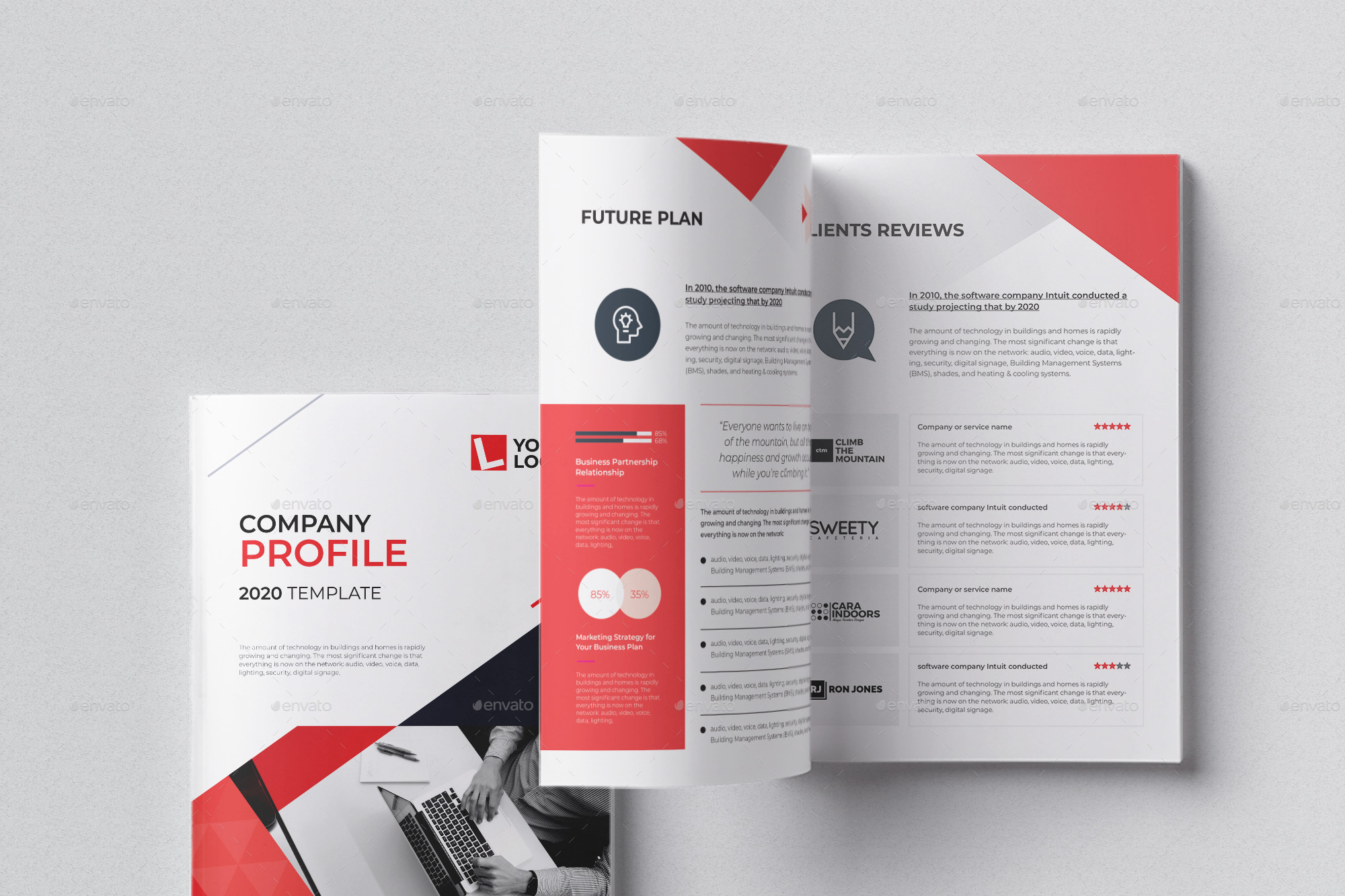 Company Brochure, Word Template, Print Templates | GraphicRiver