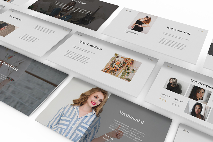 Boutique Powerpoint Template, Presentation Templates | GraphicRiver