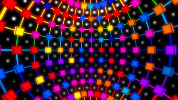 Flashing Colorful Led, Motion Graphics | VideoHive