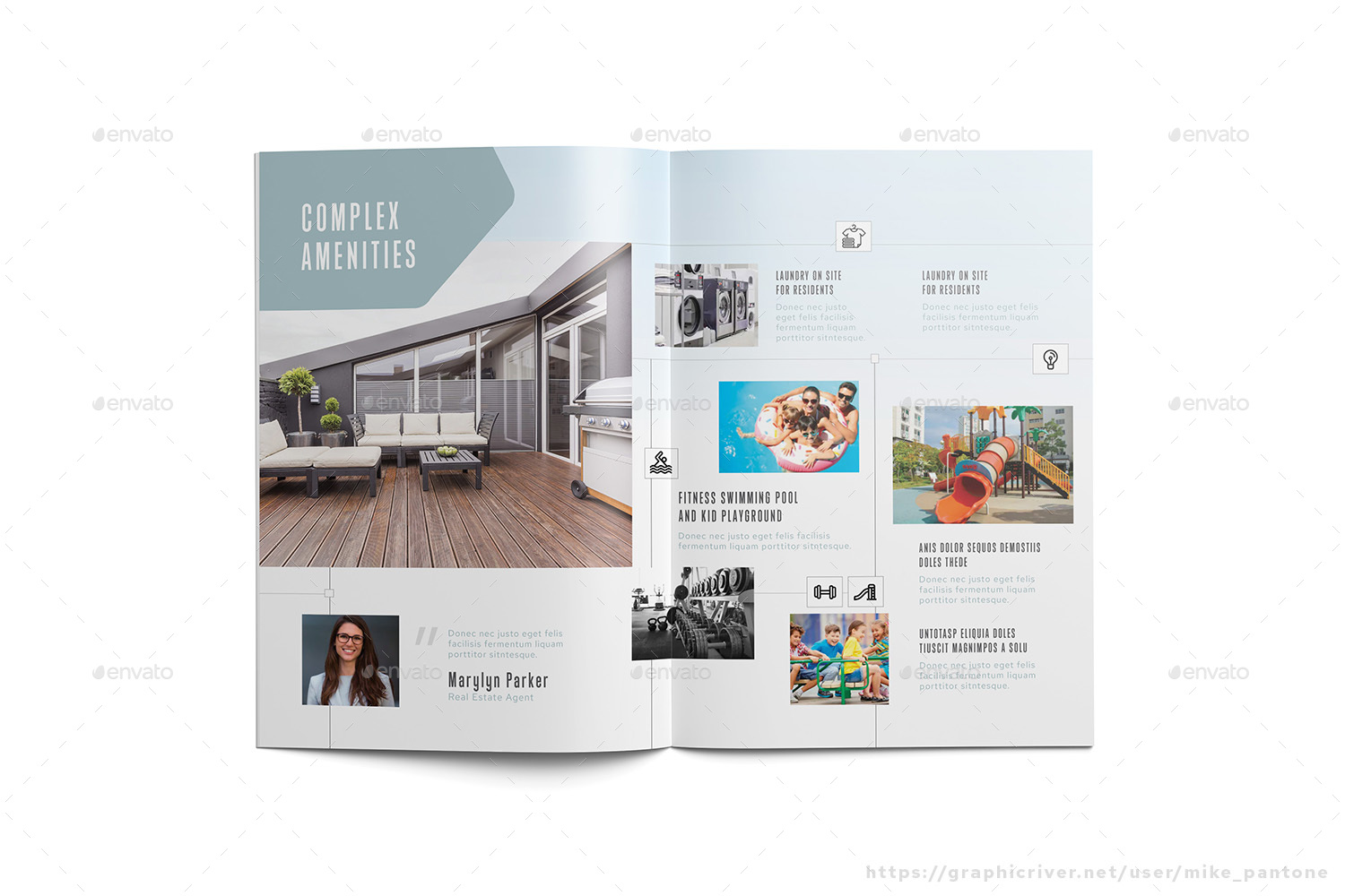 Apartment Rental Catalog, Print Templates | GraphicRiver