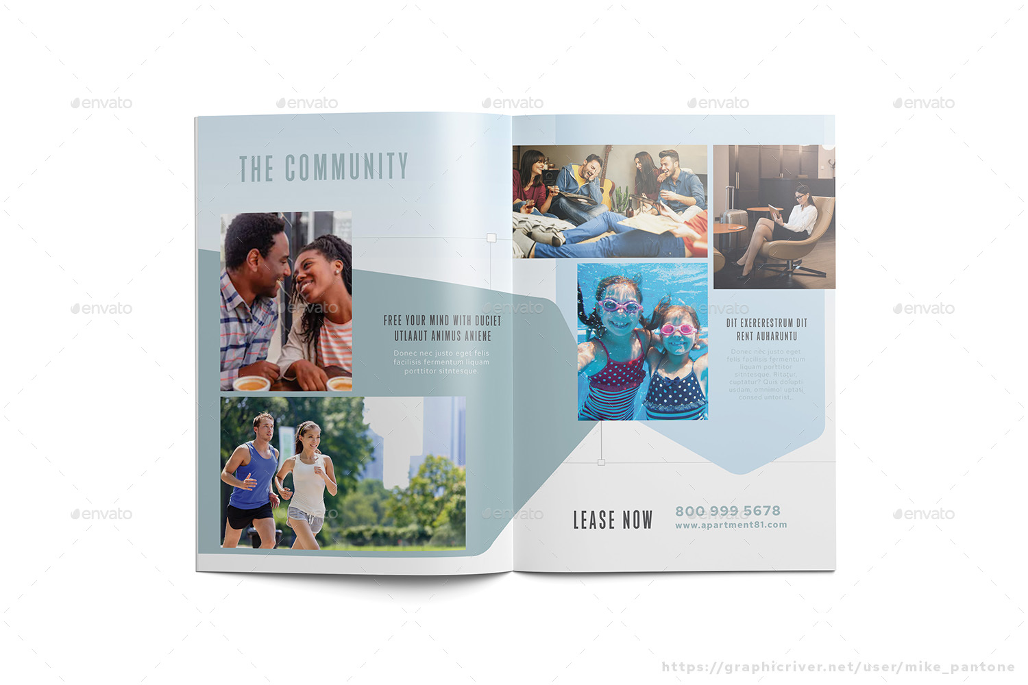 Apartment Rental Catalog, Print Templates | GraphicRiver