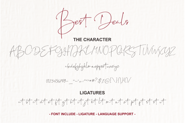 Best Deals | Signature Typeface, Fonts | GraphicRiver