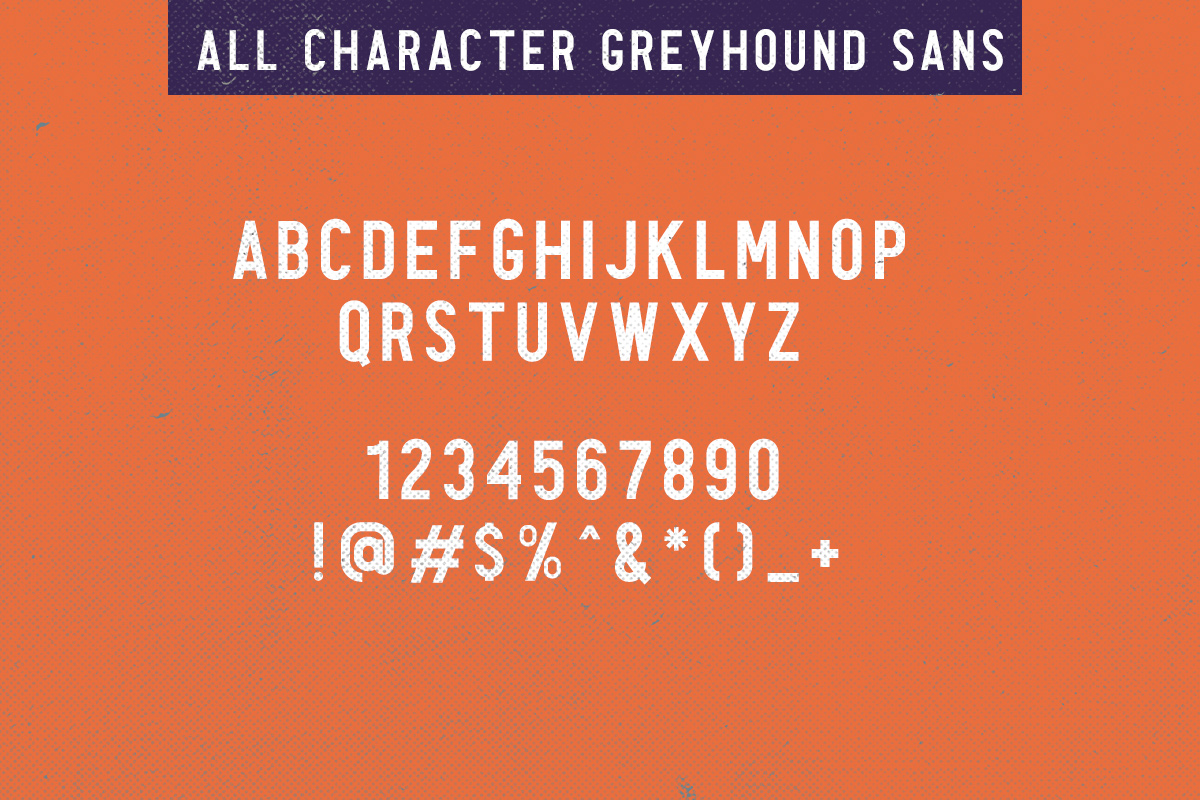 The Greyhound - Font Duo, Fonts | GraphicRiver