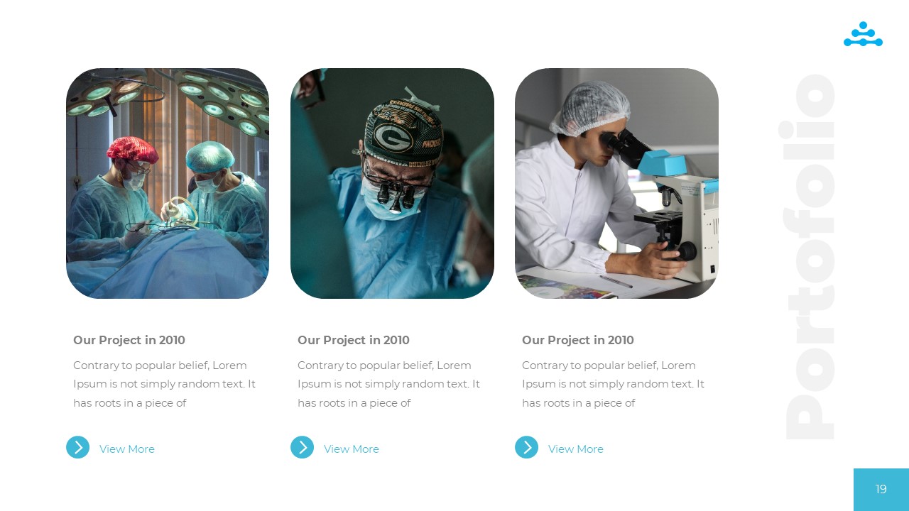 Medical - Hospital Service PowerPoint Template, Presentation Templates