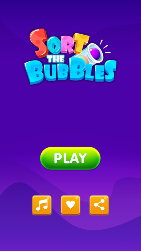 Bubble Sort made with Unity (Android, iOS, ..) by moana_gamestudio
