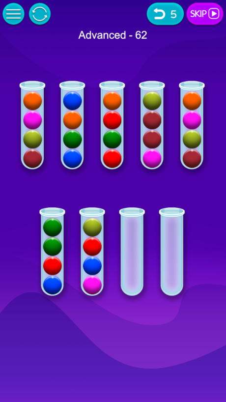 Bubble Sort made with Unity (Android, iOS, ..) by moana_gamestudio