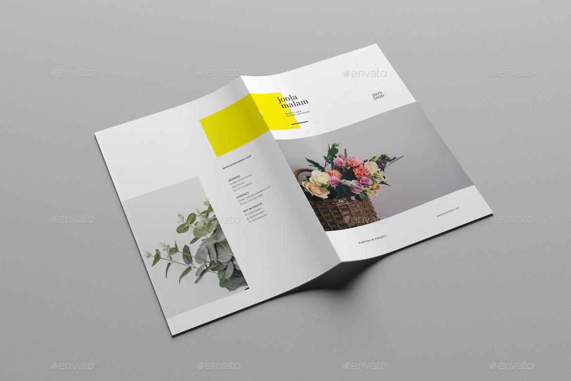 Floral Design Portfolio, Print Templates | GraphicRiver