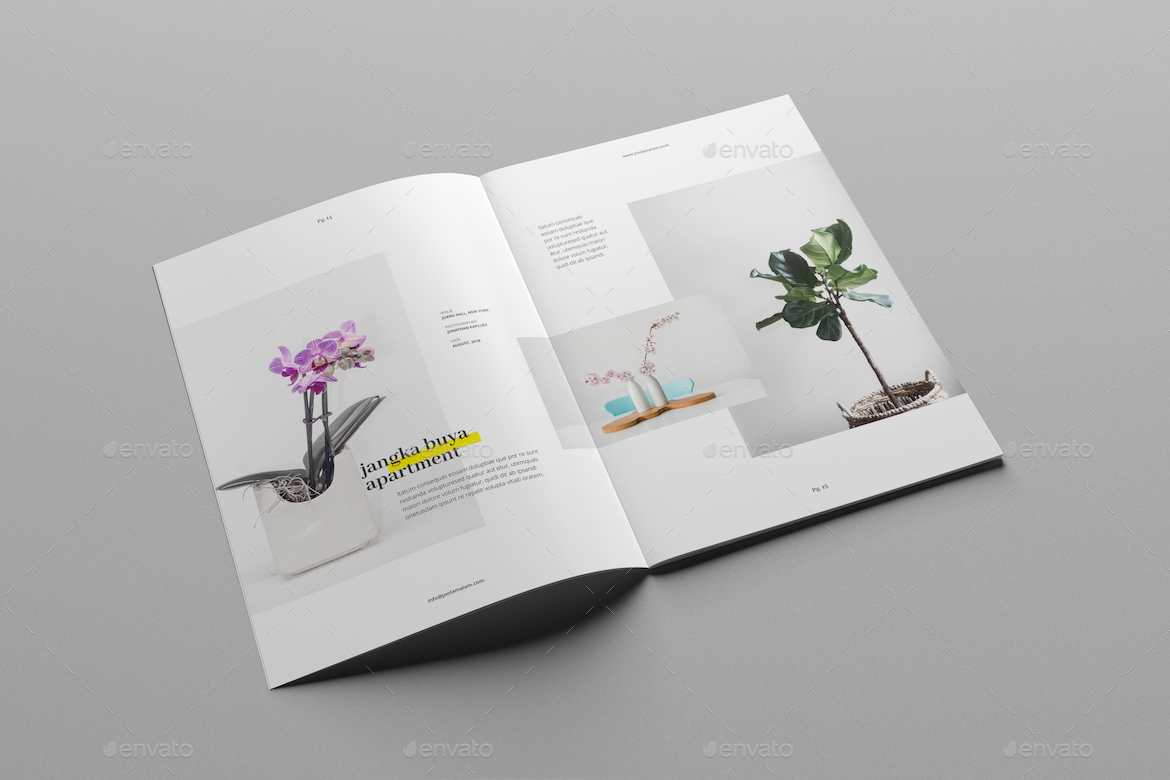 Floral Design Portfolio, Print Templates | GraphicRiver