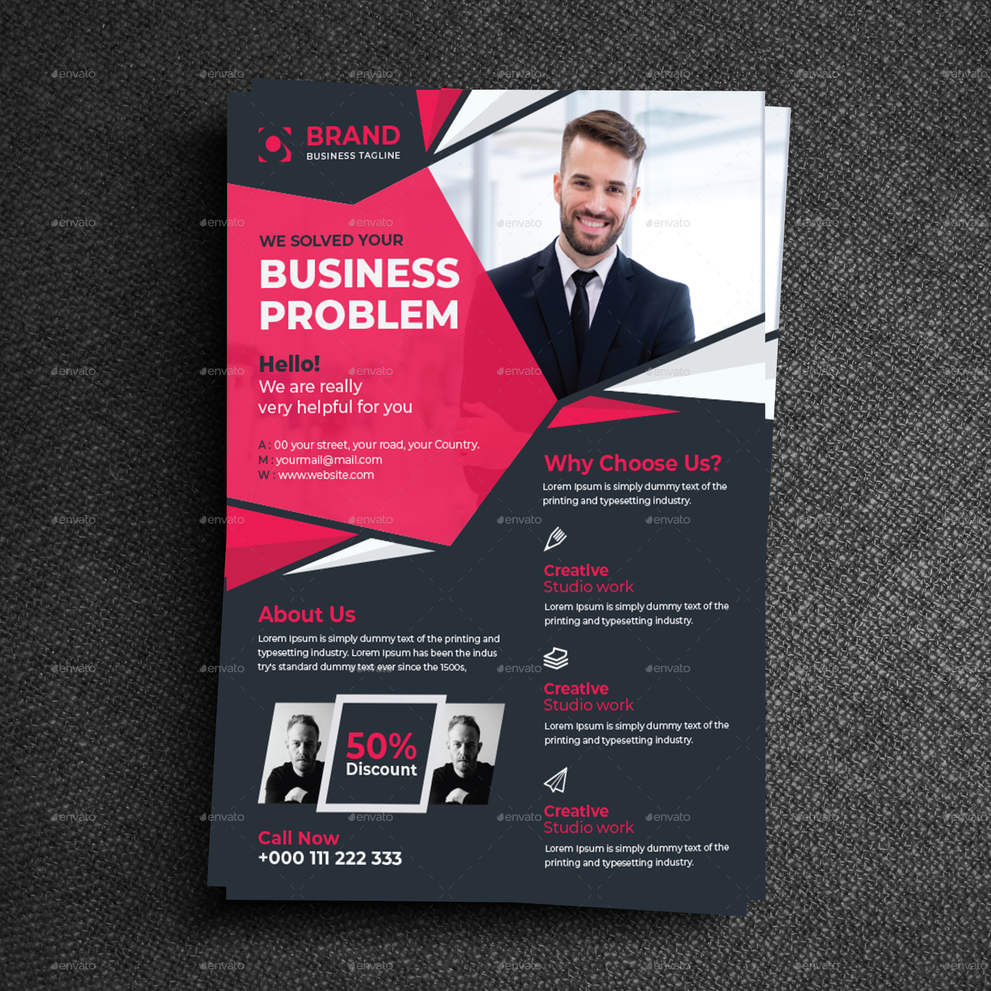 Creative Flyer Design, Print Templates | GraphicRiver