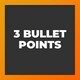 3 Bullet Points PowerPoint Template, Presentation Templates | GraphicRiver