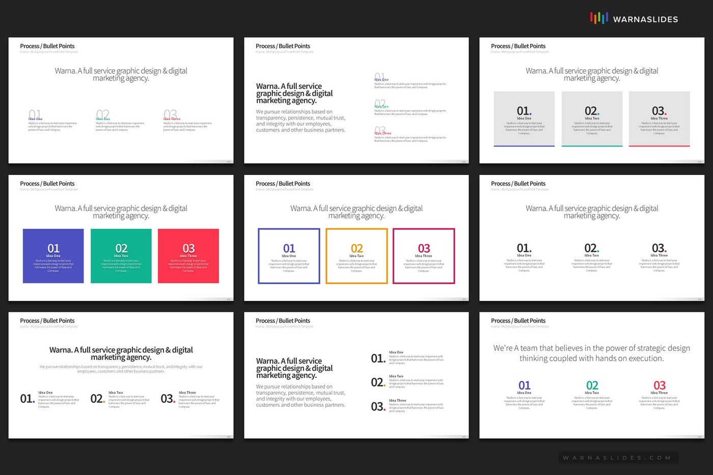 3 Bullet Points PowerPoint Template, Presentation Templates | GraphicRiver