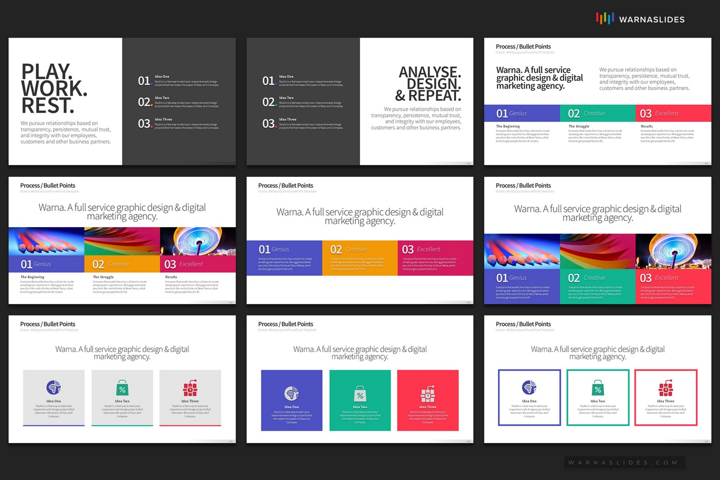 3 Bullet Points PowerPoint Template, Presentation Templates | GraphicRiver