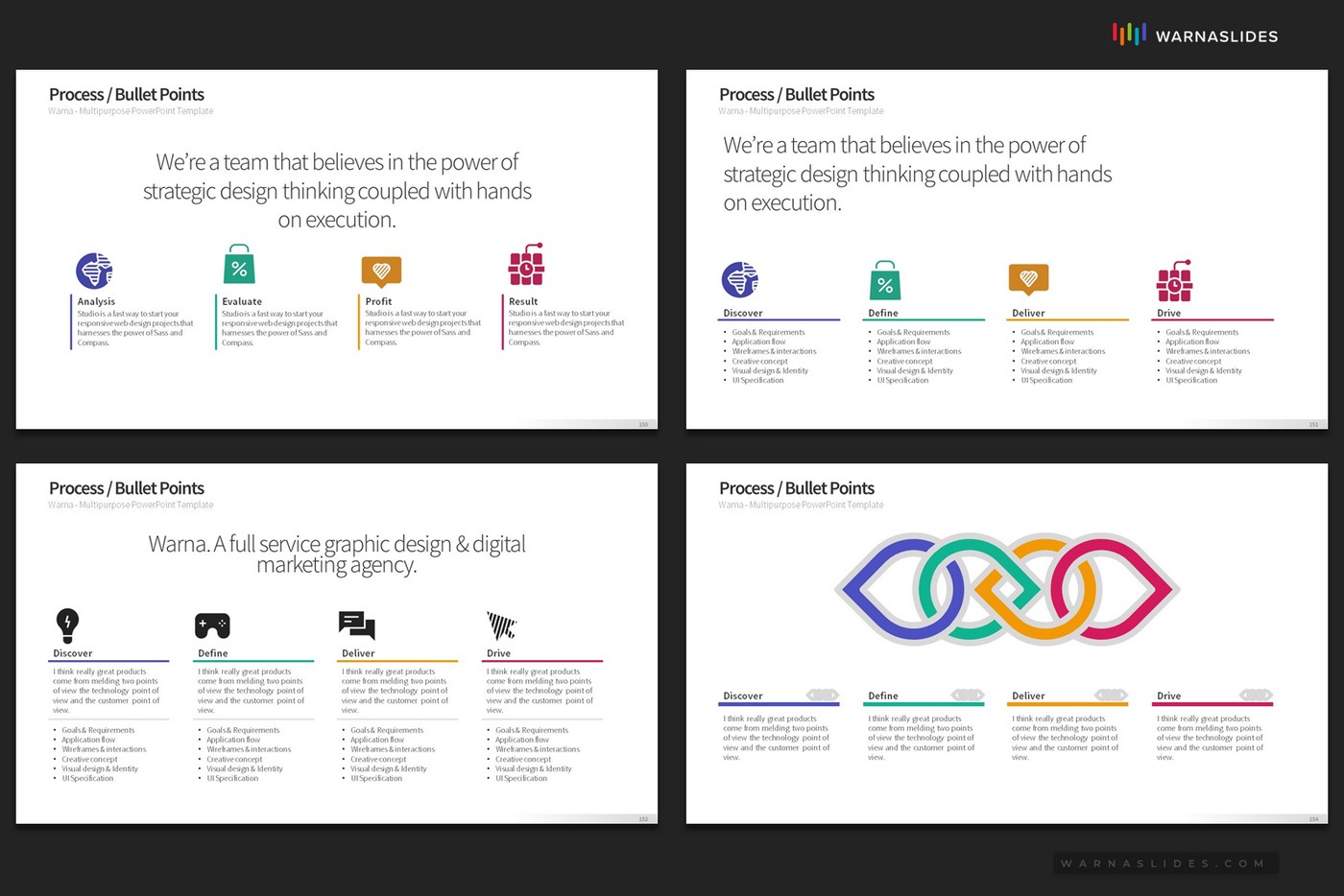 4 Bullet Points PowerPoint Template, Presentation Templates | GraphicRiver