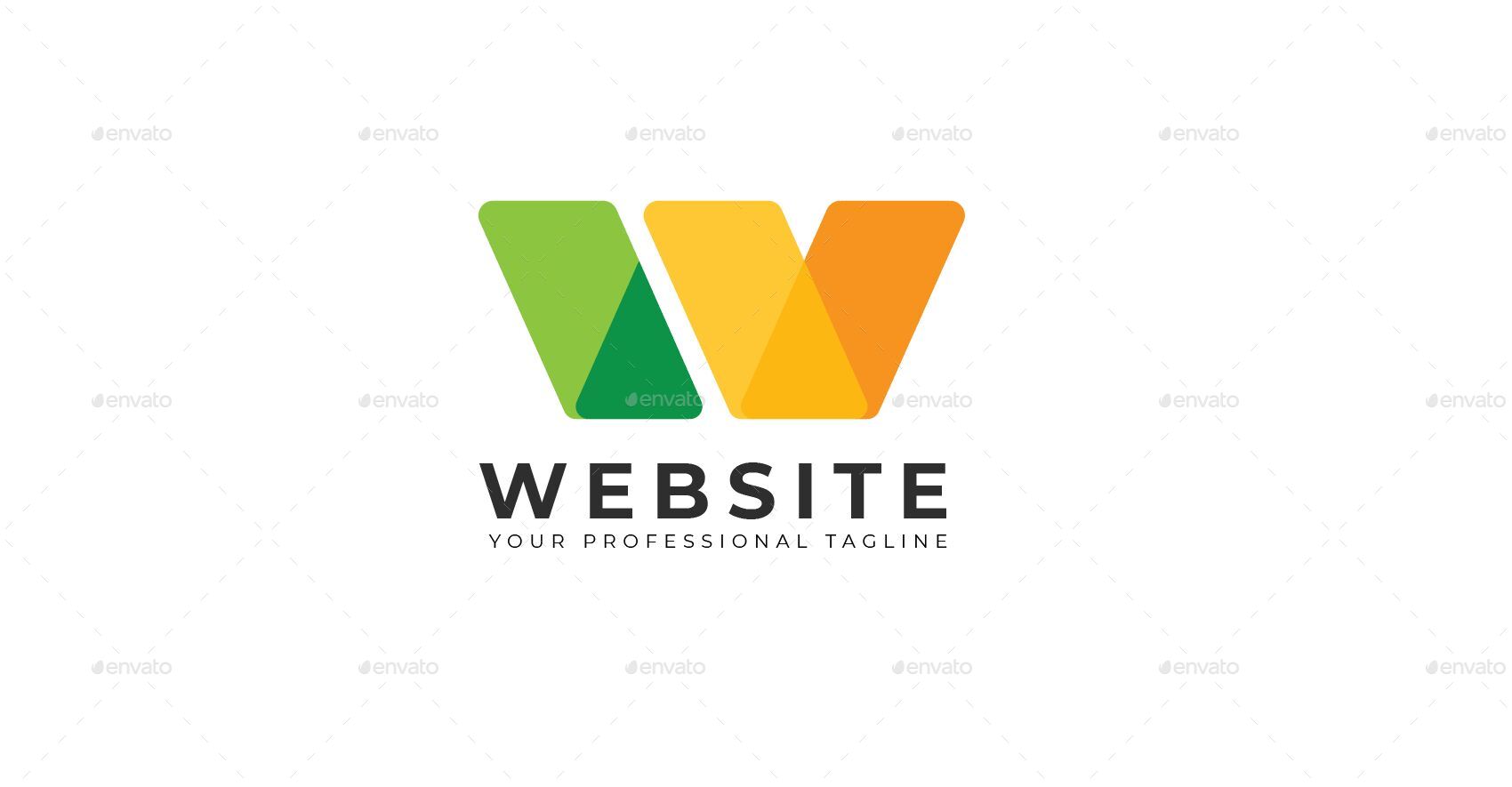 Website - W Letter Logo, Logo Templates | GraphicRiver