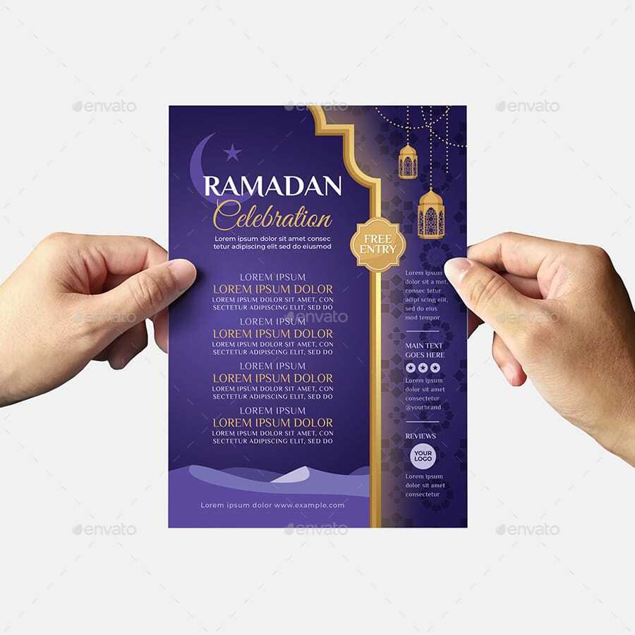 Ramadan Flyer Template, Print Templates | GraphicRiver