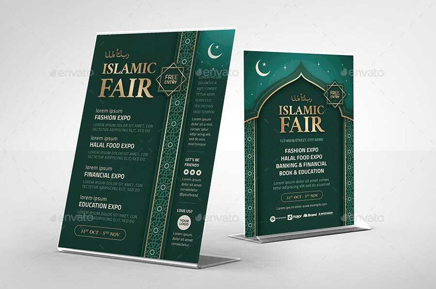 Islamic Flyer Template, Print Templates | GraphicRiver