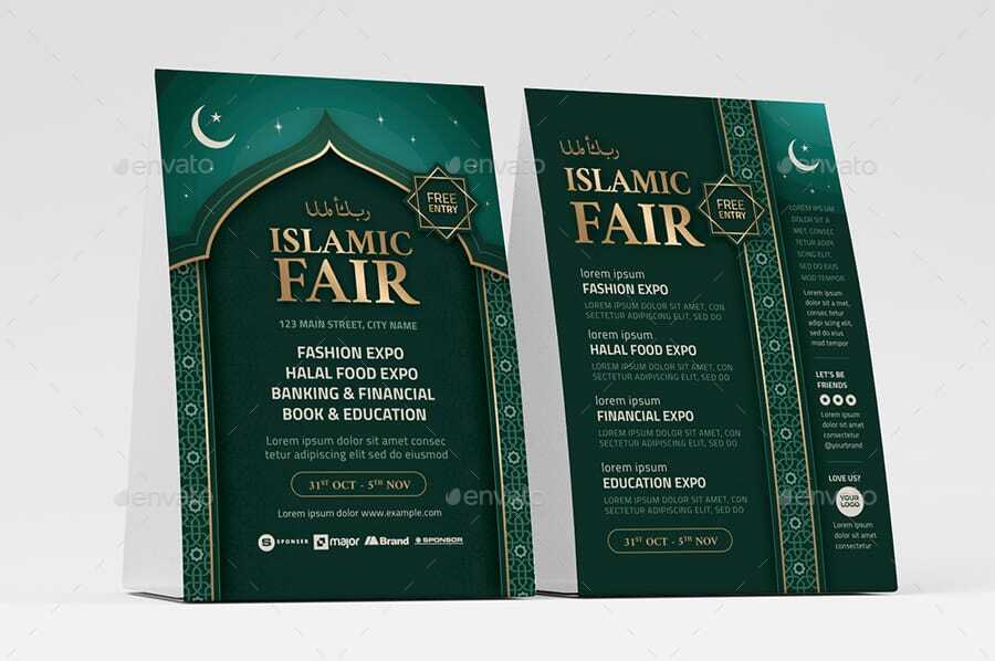 Islamic Flyer Template, Print Templates | GraphicRiver