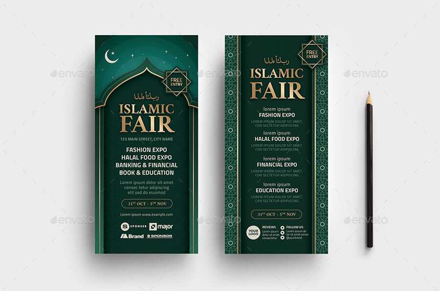 Islamic Flyer Template, Print Templates | GraphicRiver