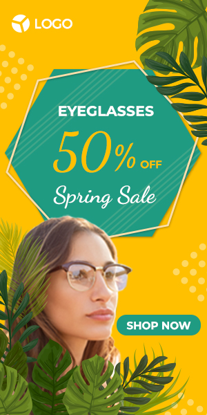 Eyeglasses Ad Banners by thedreamerdesignsindia | CodeCanyon