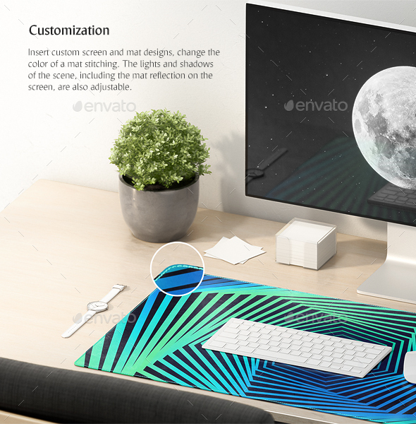 Desk Mat Mockups Set, Graphics | GraphicRiver