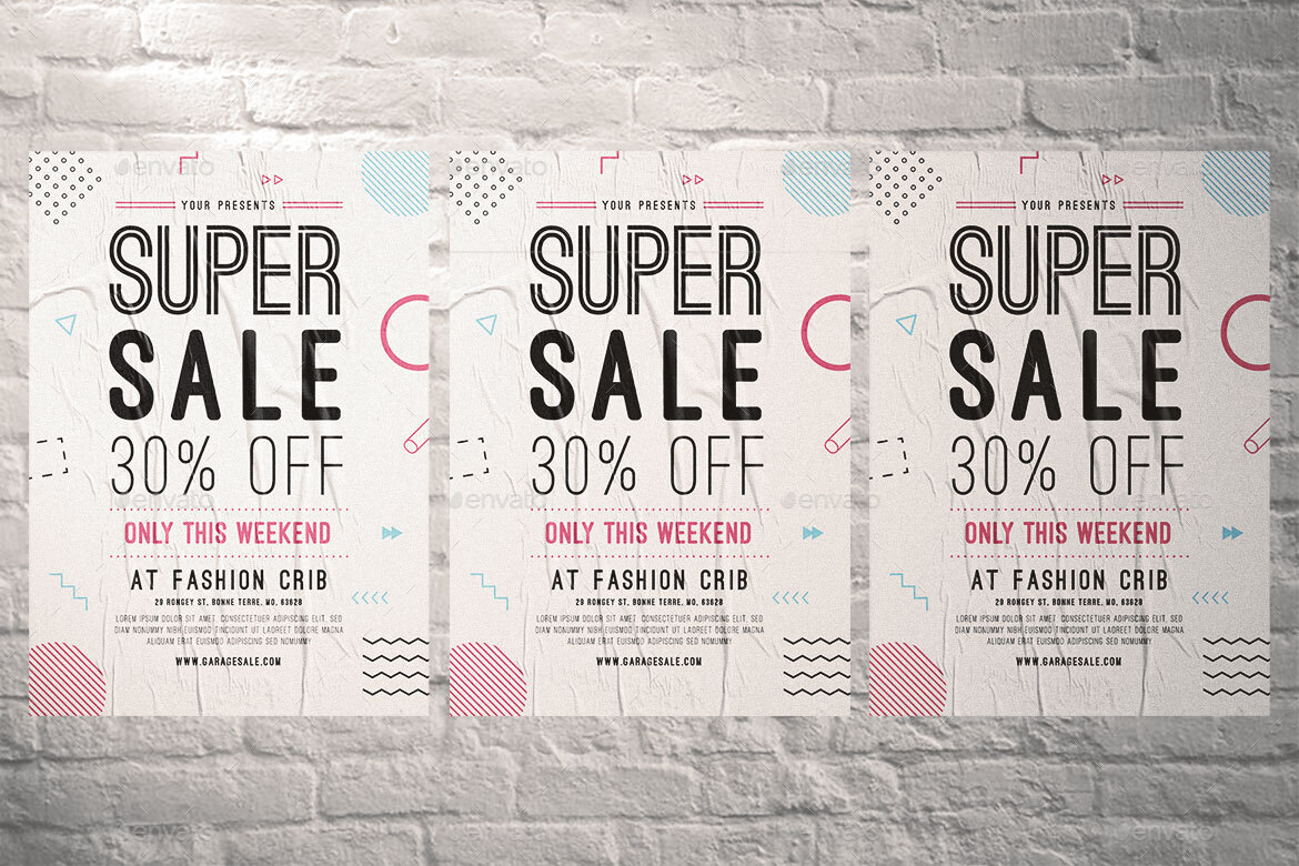 Super Sale Flyer, Print Templates | GraphicRiver