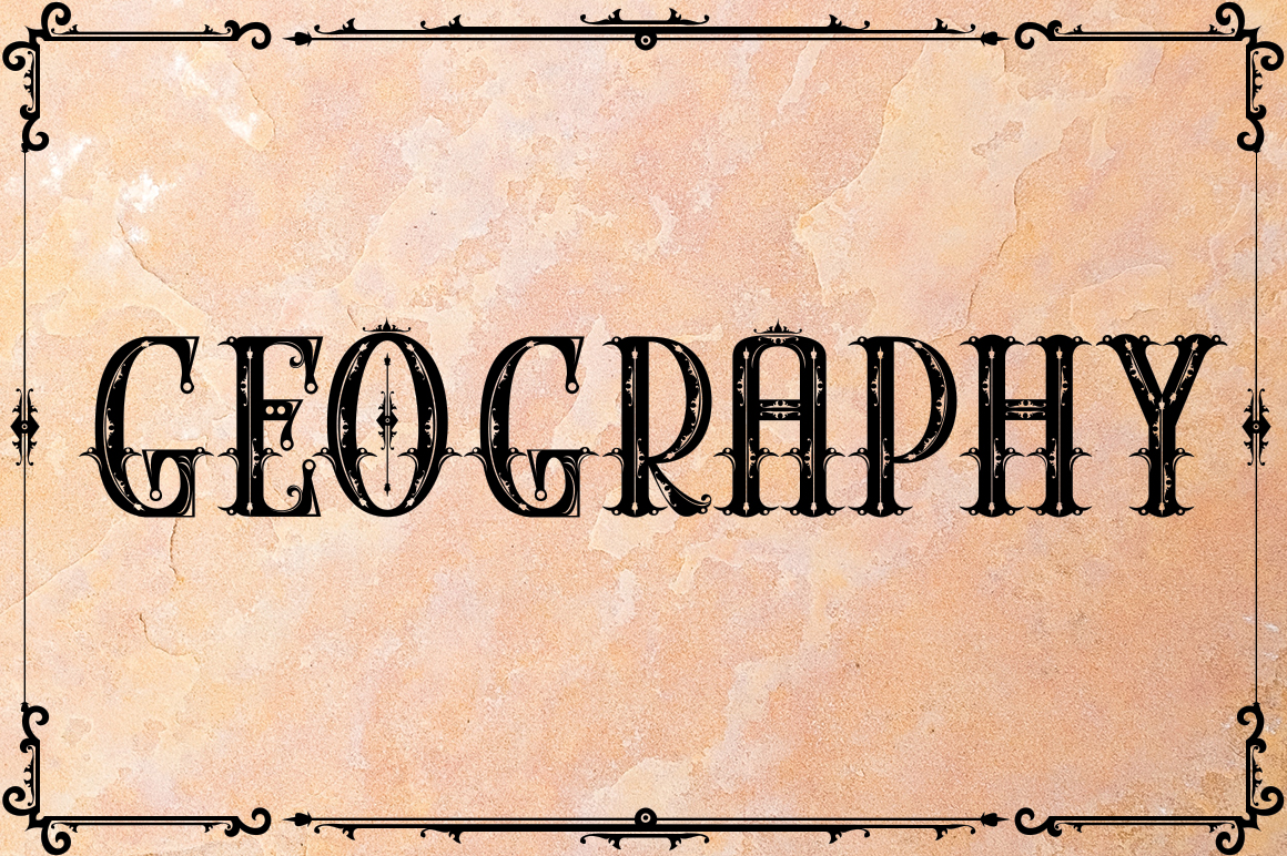 The Parthenon, Fonts | GraphicRiver