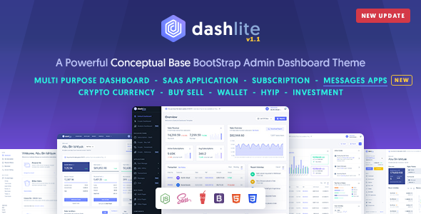 DashLite - Bootstrap Responsive Admin Dashboard Template by softnio
