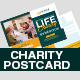 Charity Postcard Template, Print Templates | GraphicRiver