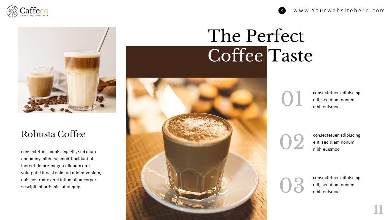 Caffeco Coffe Shop Keynote Template, Presentation Templates | GraphicRiver