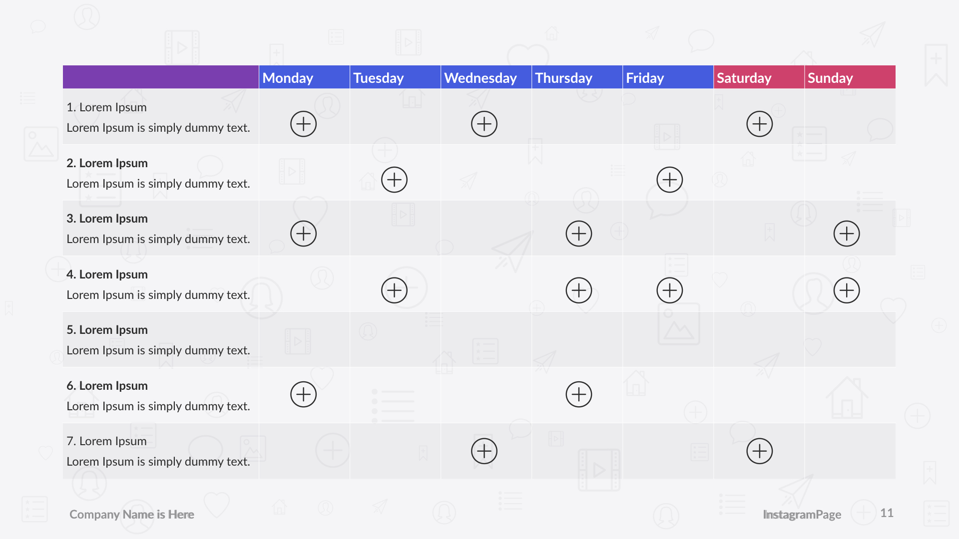 Instagram Analytics Keynote Presentation Template, Presentation Templates