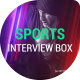 Sports Interview Box Template, After Effects Project Files | VideoHive